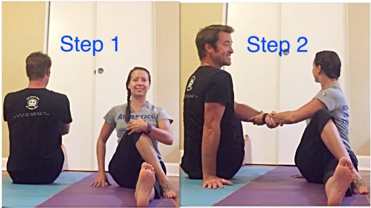 Stretch of the Week: Partner Twist Stretch - October