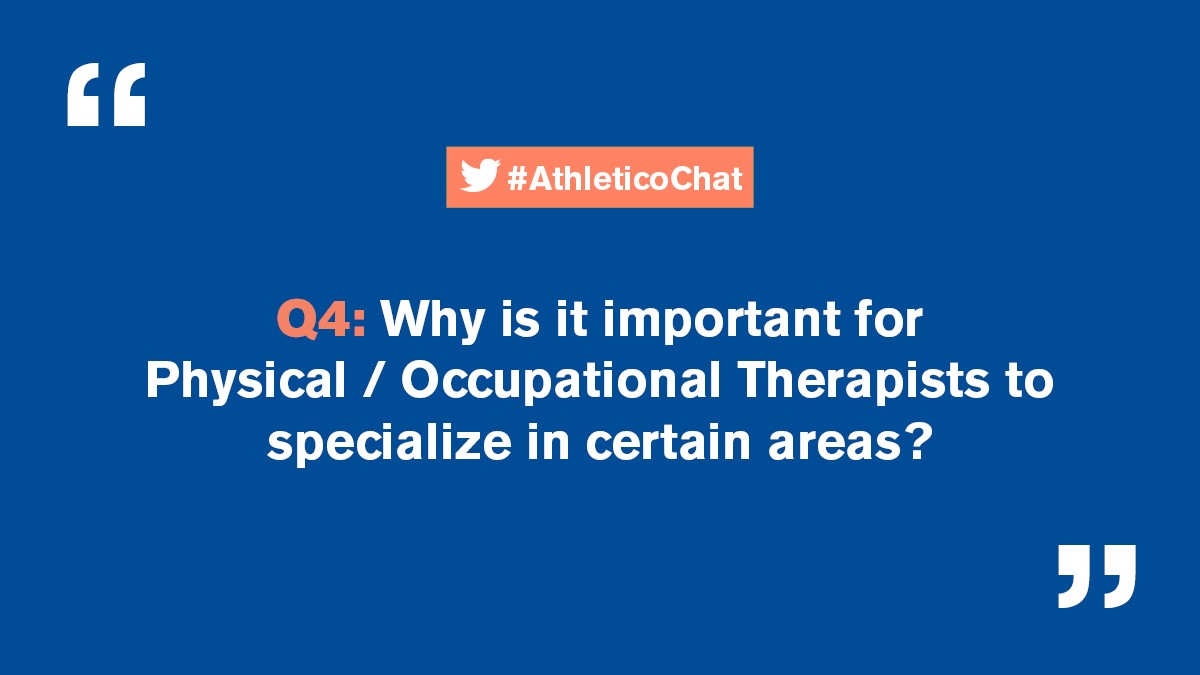 Live with Athletico: PT & OT Career Twitter Chat Roundup - Athletico