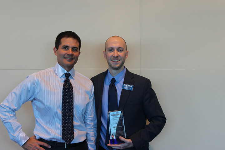 Zach Gregory Memorial Patient Satisfaction Award - Athletico