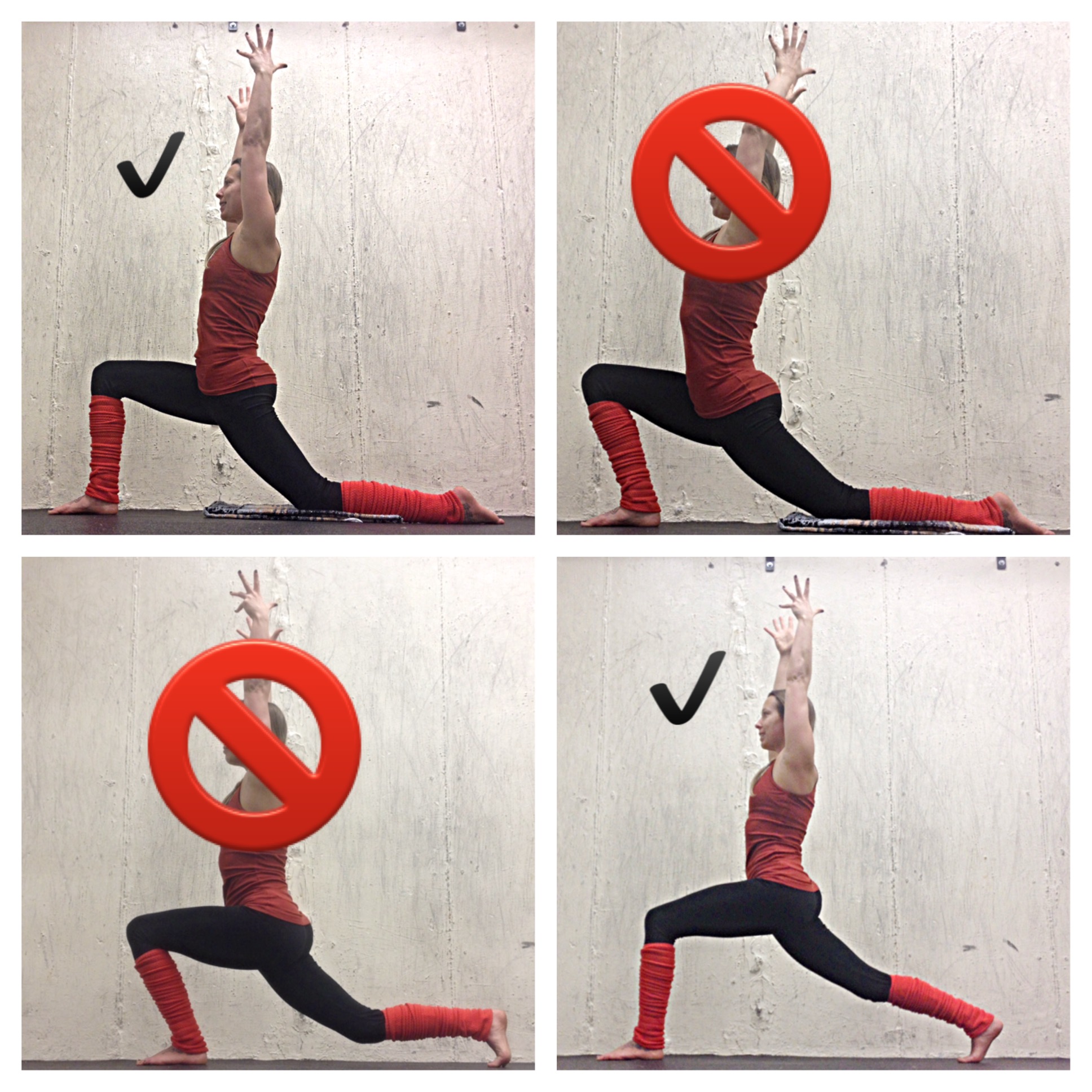 Low Lunge and High Lunge Our Stretch of the Week