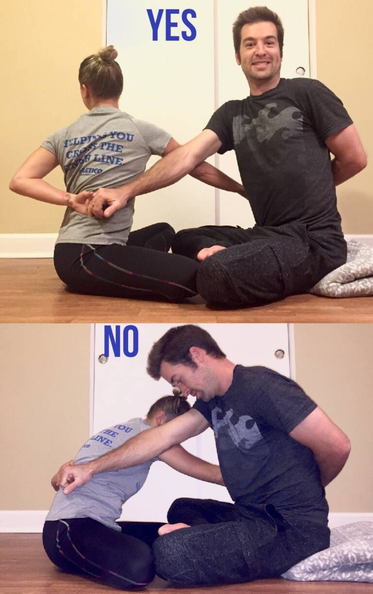 Stretch of the Week: Partner Twist Stretch - 2016