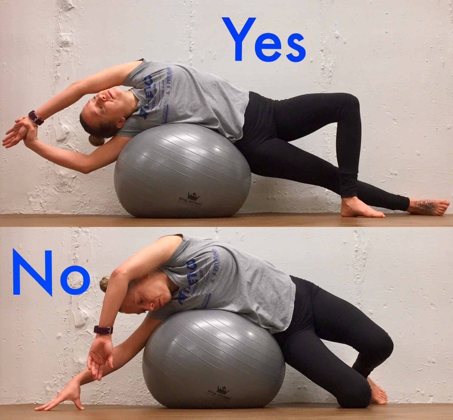 Stretch of the Week: Side Stretch with Pilates Ball - Athletico