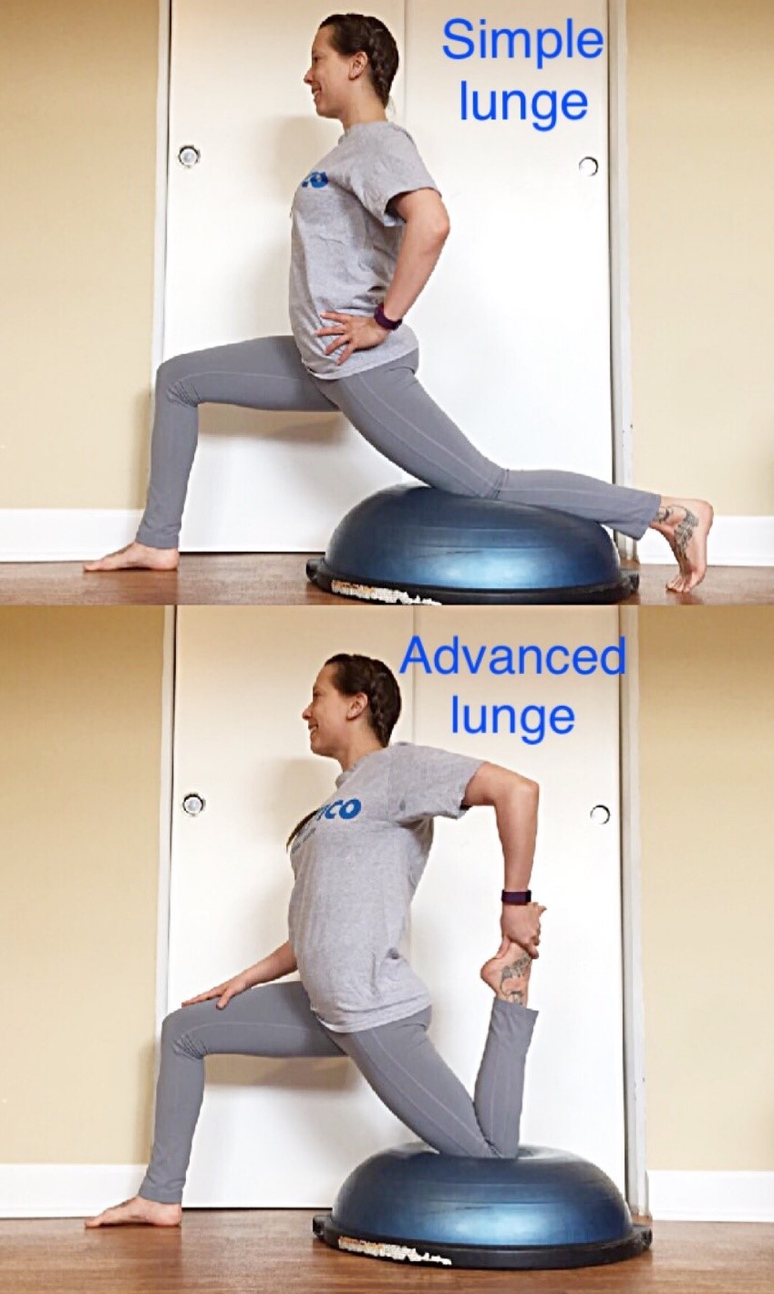 Stretch of the Week: Bosu® Ball Lunge